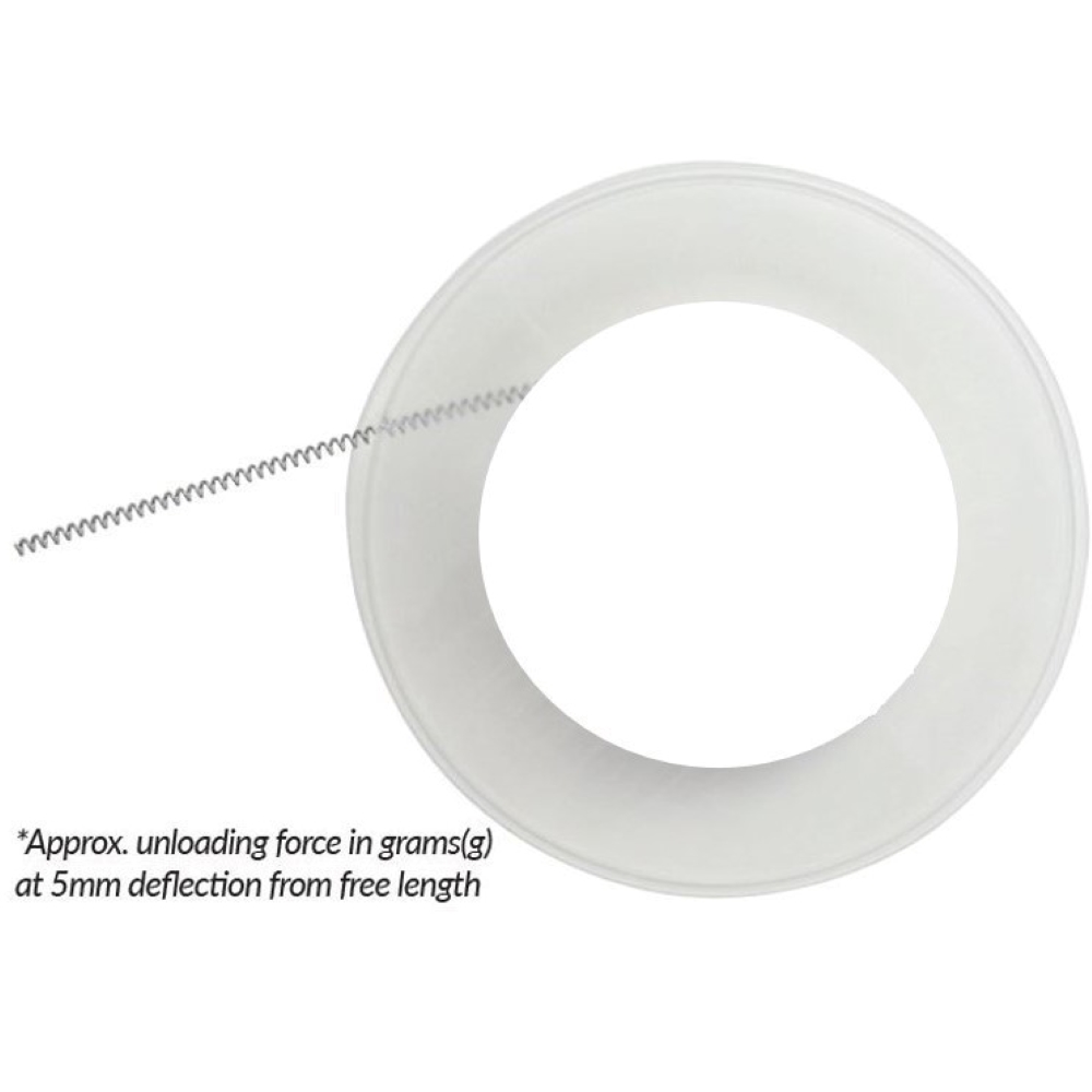 NiTi Adjustable Force Compression Springs, 15" spool (each)