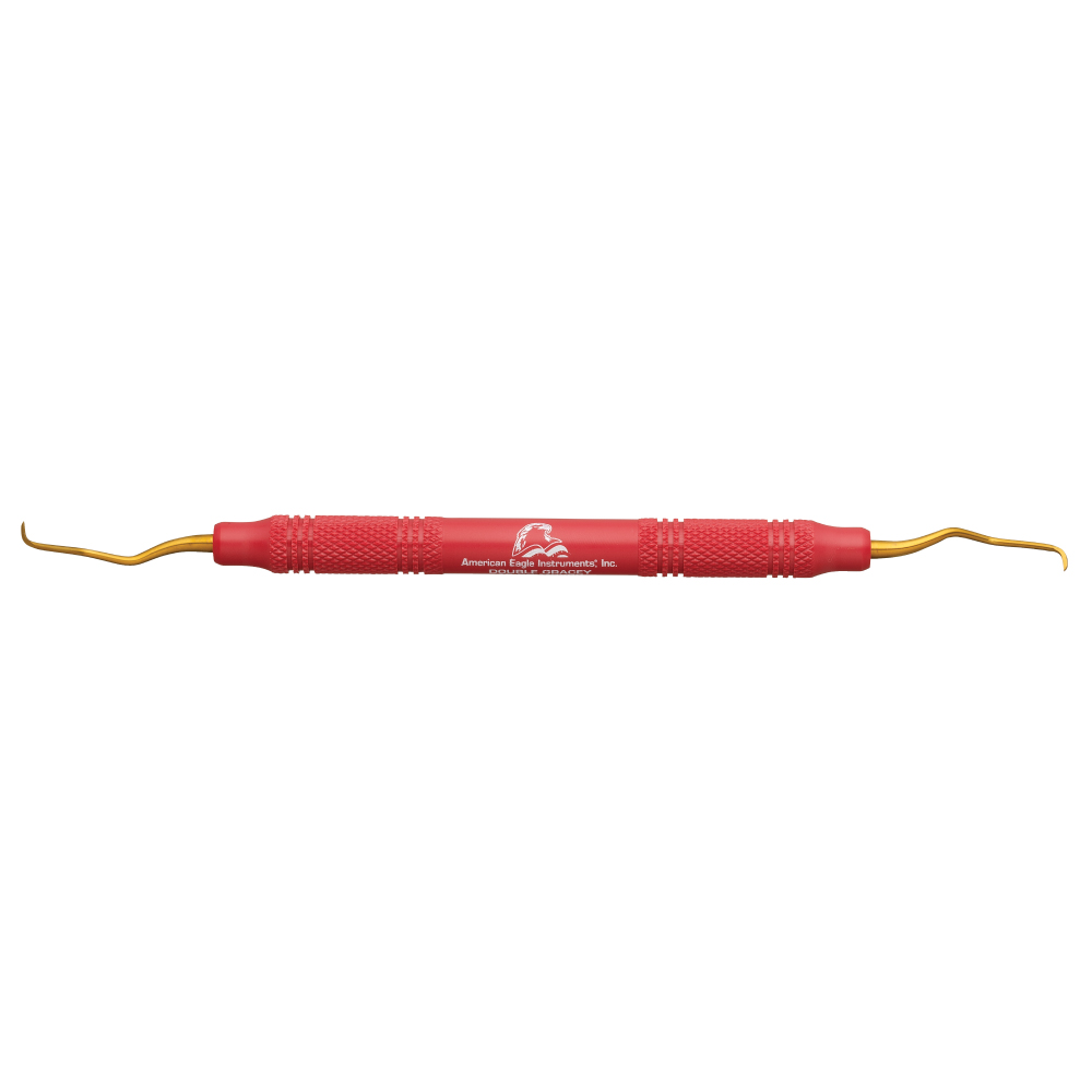 XP® Sharpen-Free Double Gracey Mini Posterior Curette - Red Resin