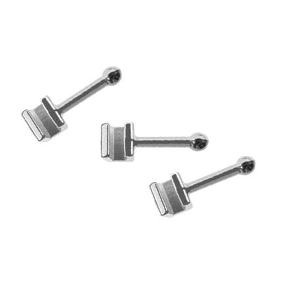 Stainless Steel Crimpable Ball Hooks (20 ct) - Young Specialties