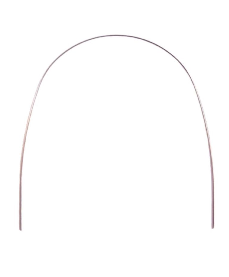 (10ct) 8-Braid Stainless Steel (SS) Archwire, Natural - Young Specialties
