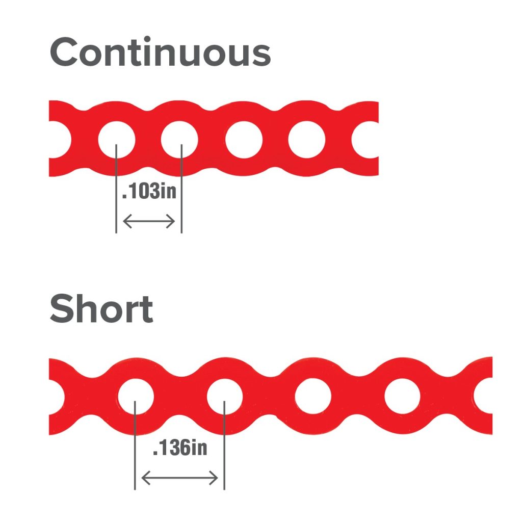Elastomeric Power Chain, 15' Spool (each) - Young Specialties