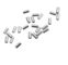 Tube Stops, Crimpable (25 ct) - Young Specialties