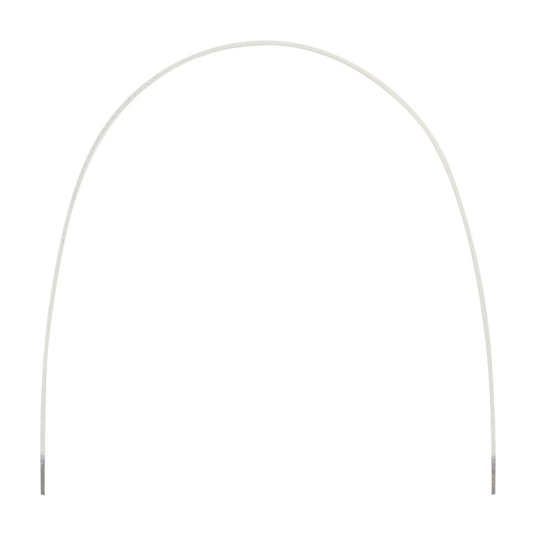 Tooth-Colored Nickel Titanium (NiTi) Archwire, Natural (10ct)