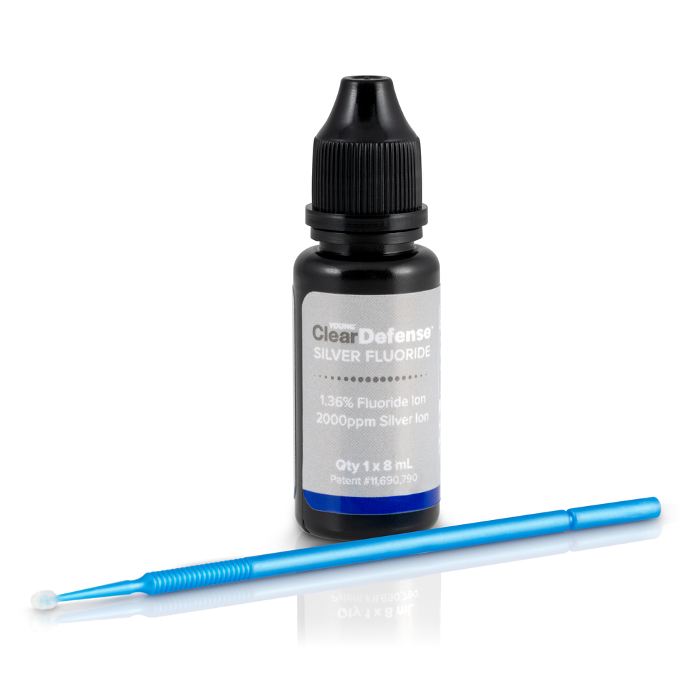 Young® ClearDefense™ Silver Fluoride, 8mL Bottle - Young Specialties